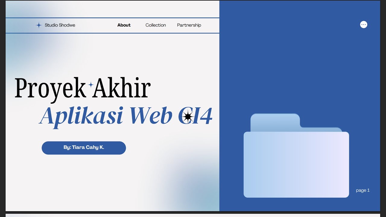 Membangun Aplikasi Web dengan CodeIgniter 4 – Proyek Akhir