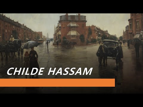 Morning Gallery - Childe Hassam