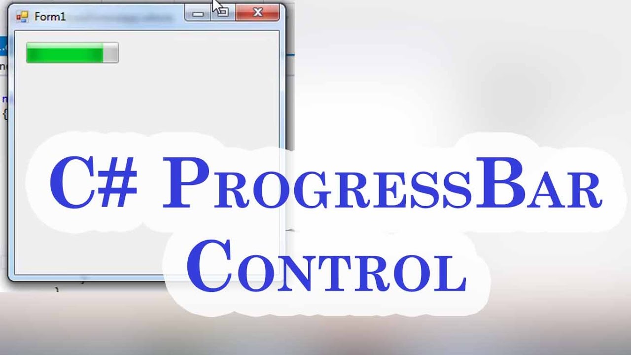 055 - C# ProgressBar Control