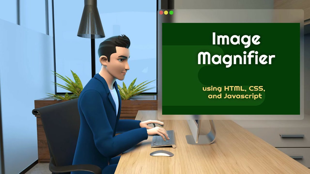 Create IMAGE MAGNIFIER using HTML, CSS, and JAVASCRIPT