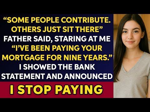 I Paid The Mortgage For 9 Years And My Dad Called Me "Useless..." Reddit Family Stories