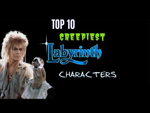 TOP 10 CREEPIEST LABYRINTH CHARACTERS (1986 film) #labyrinth
