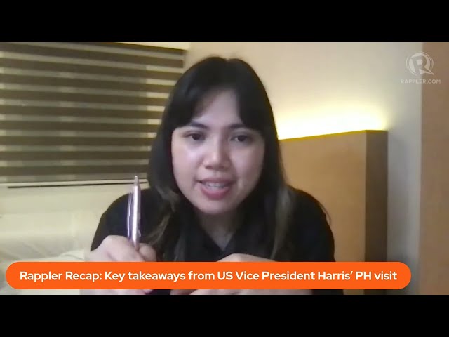 HIGHLIGHTS: VP Kamala Harris visits the Philippines HIGHLIGHTS: VP Kamala Harris visits the Philippines
