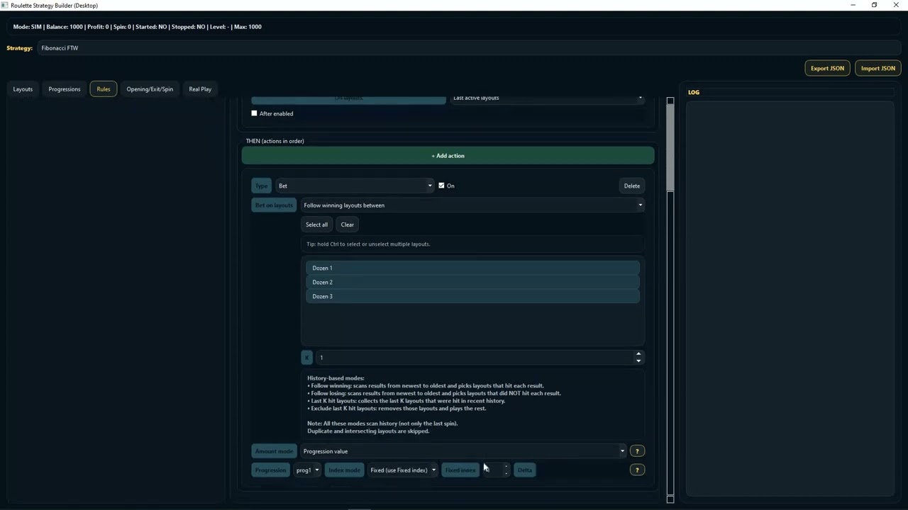 Step-by-Step Fibonacci FTW Strategy Using CleverBets Strategy Builder