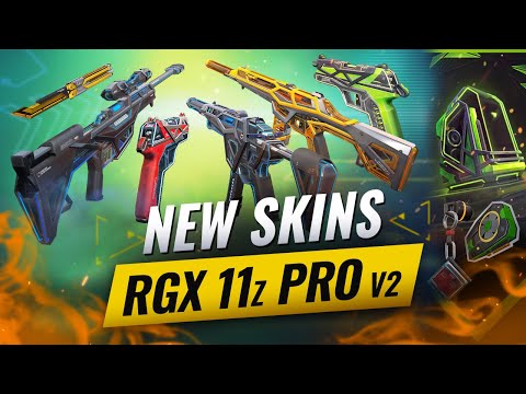 NEW "RGX 11z Pro" SKINS ARE FINALLY HERE! - Valorant Skin Bundle Preview