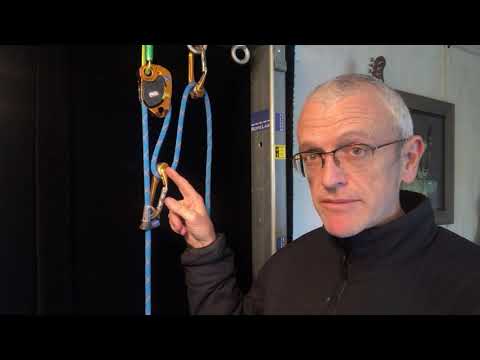 30seconds with RopeLab: #8 3:1 to 5:1 with single pulleys