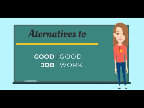 Improve Your English Vocabulary - Stop saying ‘Good Job’ - Learn 10 Alternate Advanced English Words