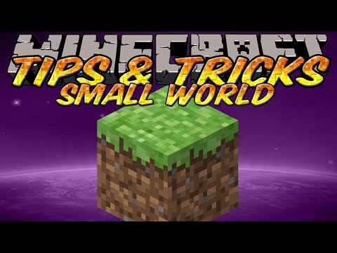 Minecraft Tips and Tricks - How to Make a Small World File with World Downloader Mod