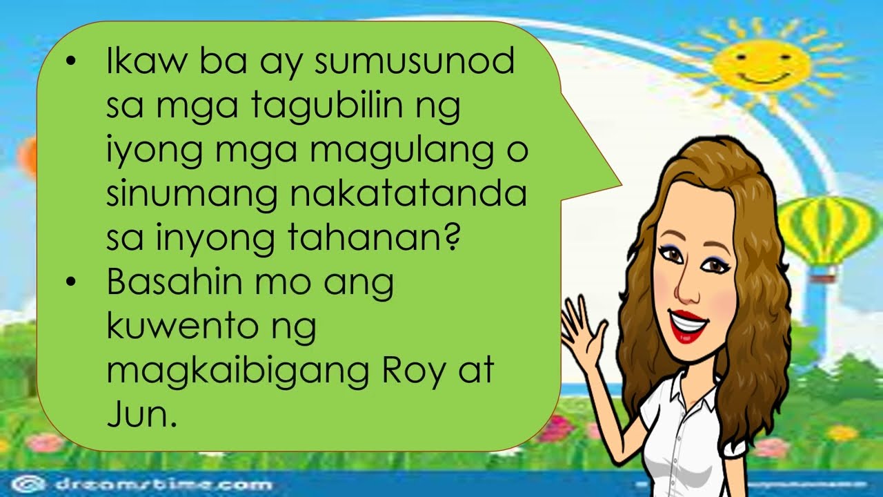 ESP 3 Quarter 3 Week 2 Tagubilin, Ating Sundin!