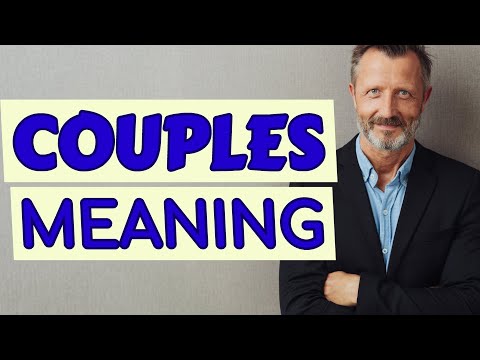 Couples | Meaning of couples 📖 📖 📖