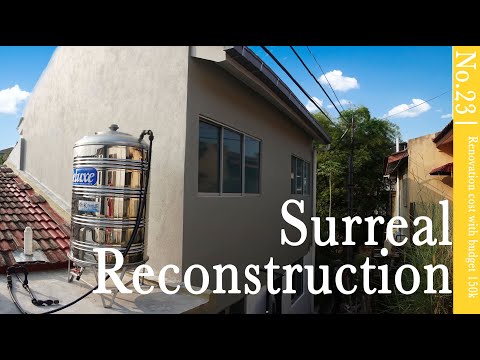 SURREAL RECONSTRUCTION OF TERRACE HOUSE WITH BUDGET 150k