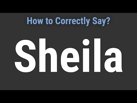 How to Pronounce Name Sheila (Correctly!)