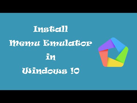 How to install Memu Emulator on Windows 10
