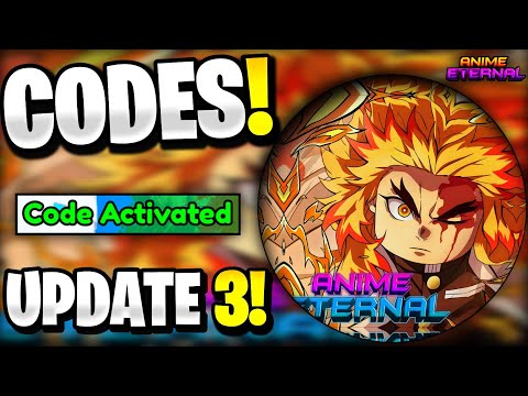 🤯*NEW* All Working UPDATE 3 CODES FOR ANIME ETERNAL! ROBLOX ANIME ETERNAL CODES