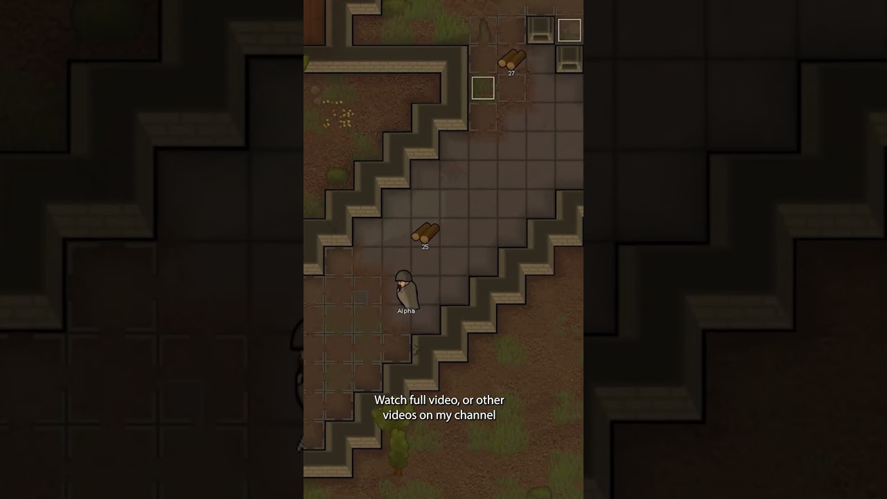 YOU HAVE NEVER SEEN KILLBOX LIKE THIS | RimWorld Military Faction | Shorts