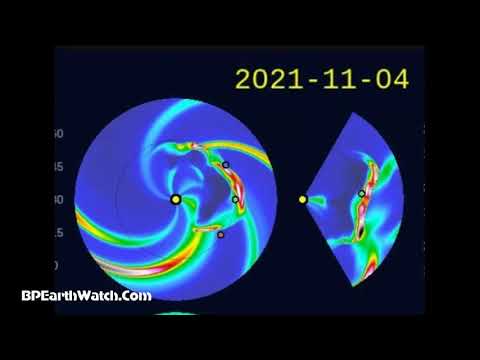 Fast Moving Cannibal CME Approaching Earth Now. 1.8 Million Mph