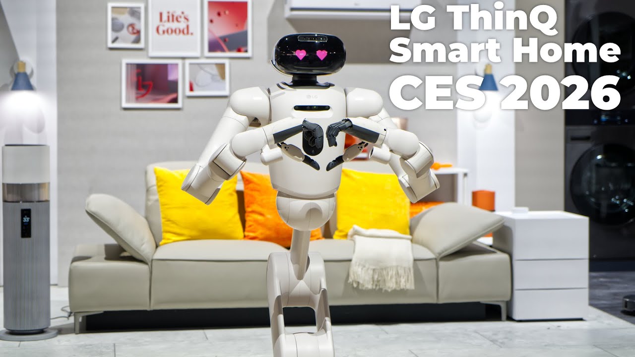 LG electronics ThinQ Smart Home - Full Presentation from CES 2026