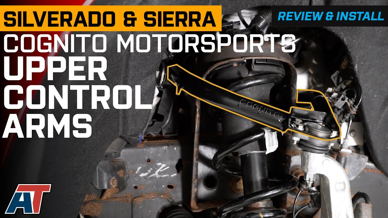 2019-2026 Silverado 1500 Cognito Motorsports Ball Joint Upper Control Arms Review & Install