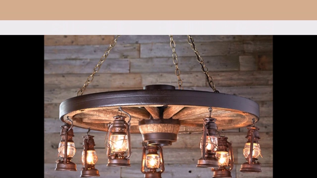 27 Diy Rustic Chandeliers