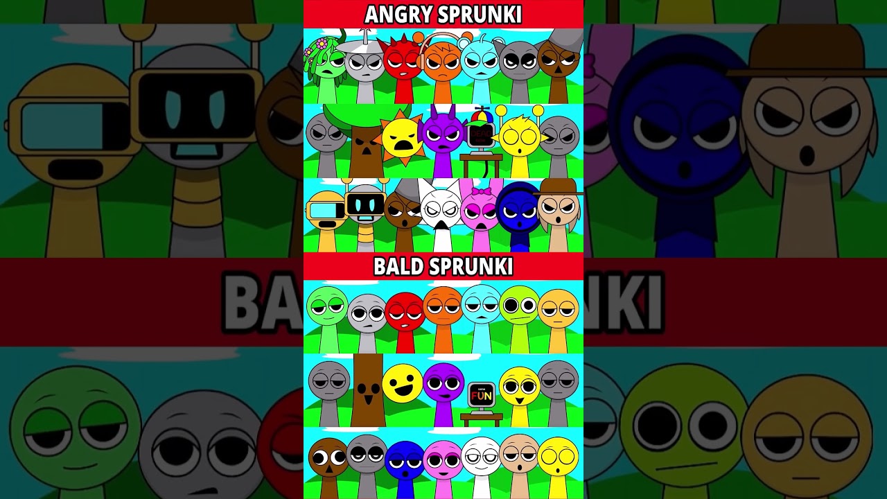 Bald Sprunki But Angry🔥🎶MIX VERSION