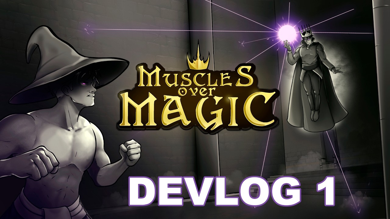 Announcing My Game: Muscles Over Magic - Devlog 1