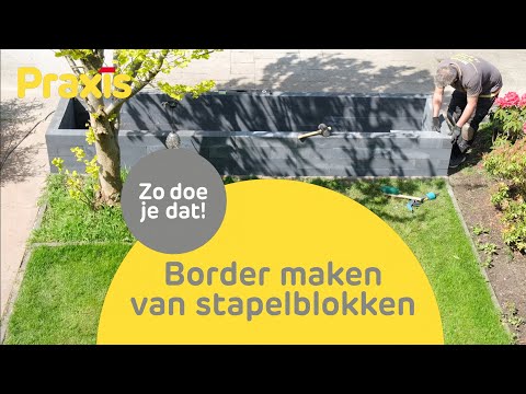 Border maken van stapelblokken | Praxis