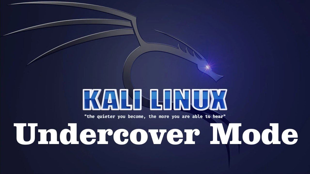 How to Use Kali Undercover Mode on Kali Linux 2023.1 | Kali Undercover 2023.1 Kali Linux