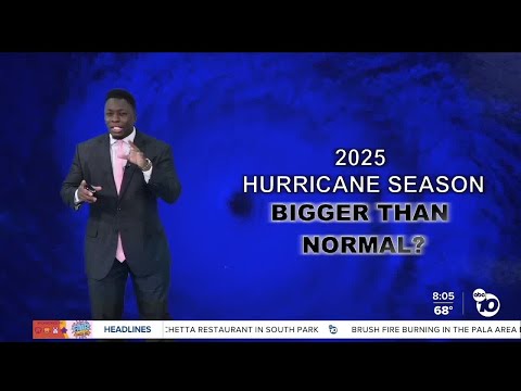 2025 Hurricane season is here