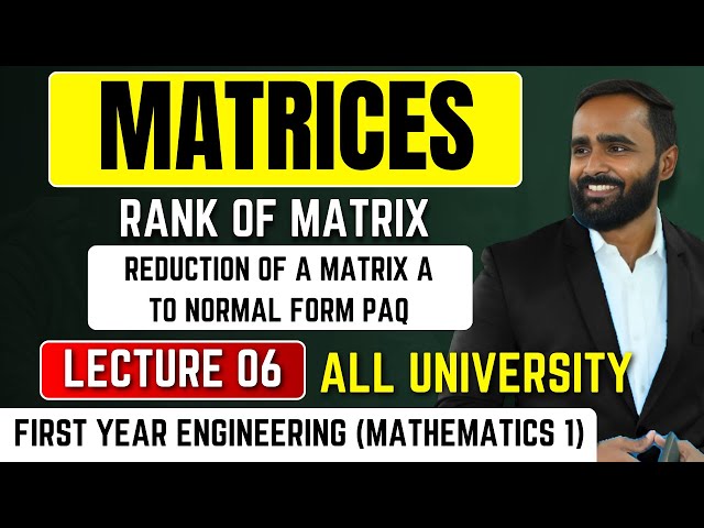 Understanding Matrix Reduction to Normal Form: A Comprehensive Guide ...