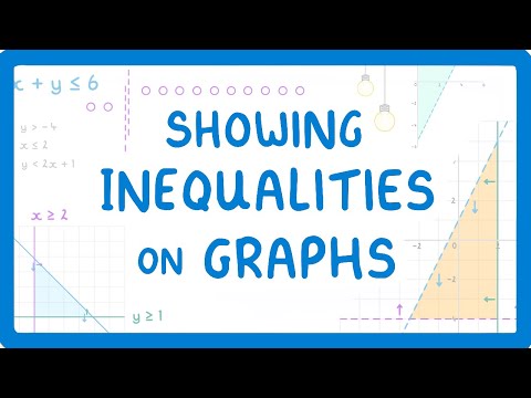 GCSE Maths - Solving Inequalities by Plotting them on a Graph (Inequalities Part 4)