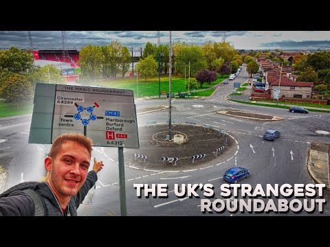 The UK's Strangest Roundabout - Swindon's Magic Roundabout - UPF'S Road Map