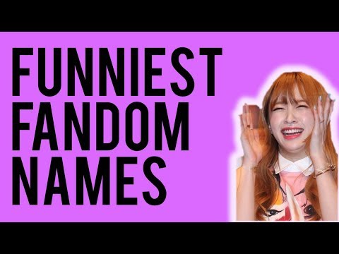K-Pop Fandom Name Meanings I Find Funny [CC Español]