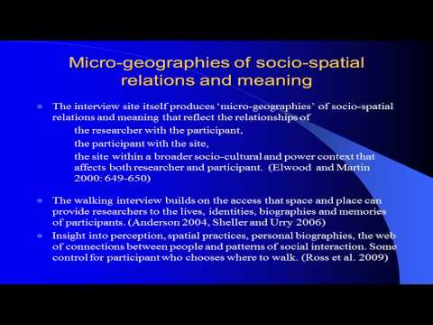 What is qualitative interviewing by Professor Janet Holland