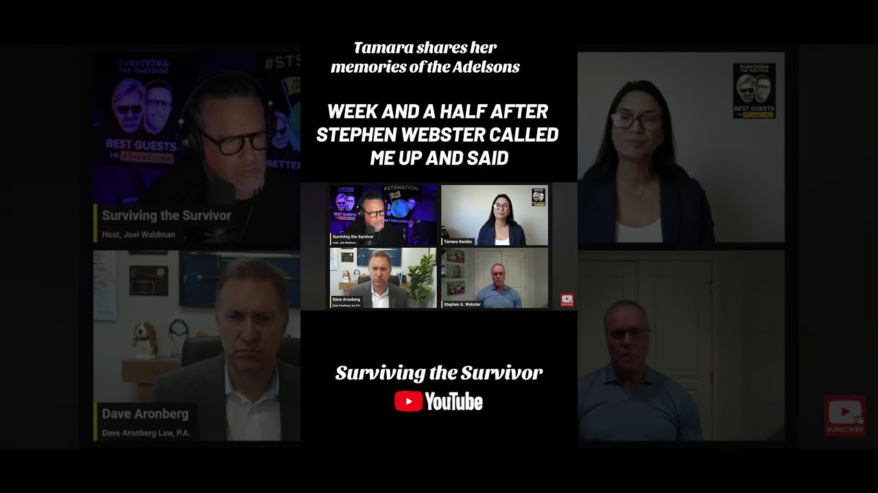 Donna and Harvey Adelson Call Dan Markel's Friend Public Enemy #1