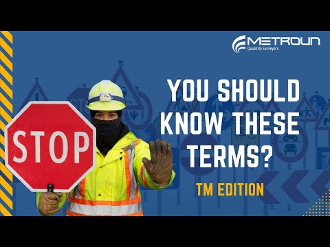 15 Key TM Terms Every Quantity Surveyor Should Know
