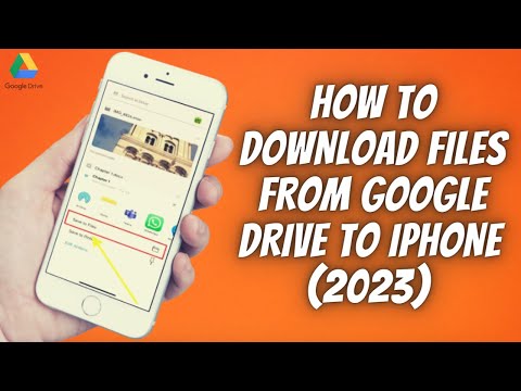 How To Download Files From Google Drive To iPhone ✅ Save Photos, Videos & Documents EASY! ✅