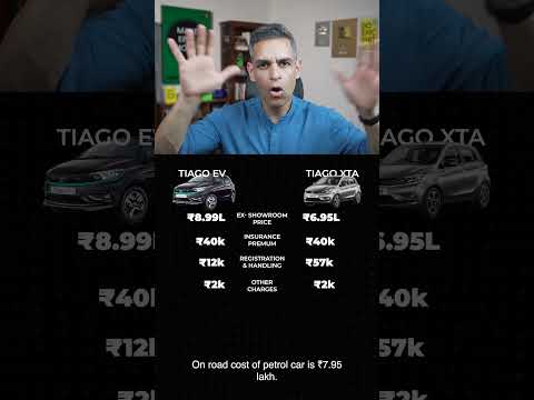 Petrol vs EV - which is SAVING you money?! | Ankur Warikoo #shorts