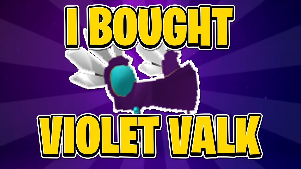 BUYING THE 50,000R$ VIOLET VALKYRIE... (ROBLOX)
