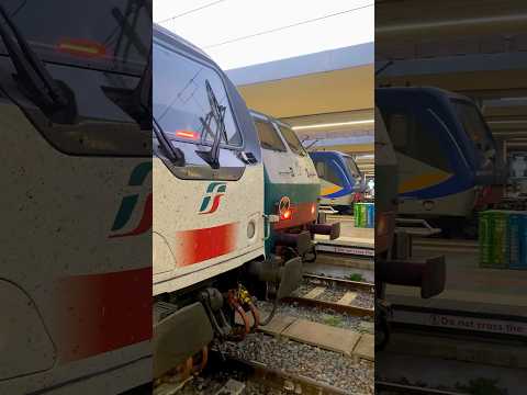 Collection of Italian regional trains at the main station in Turin 🇮🇹
