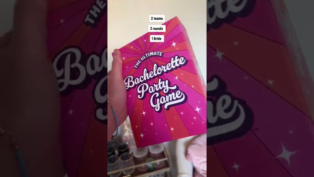 NEW Party Game For Your Next Bach Trip | The Ultimate Bachelorette Party Game #shorts