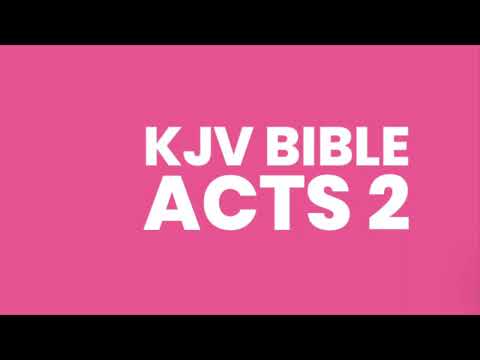 KJV Bible Acts 2 (English female vocals)