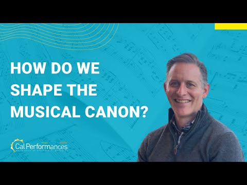 How do we shape the musical canon?