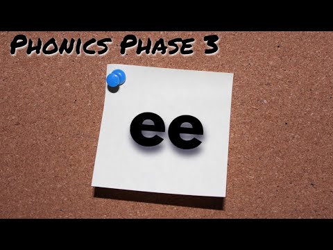 Phonics Phase 3 ‘ee’