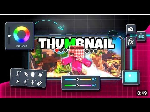How to Make Eye-Catching Minecraft Thumbnails (FREE & EASY!) 🎨📸