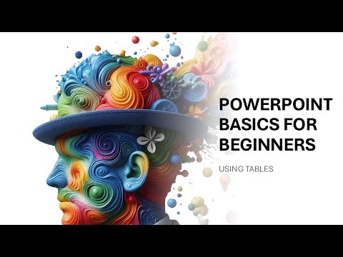 ???? PowerPoint Basics for Beginners | Working with Tables ????