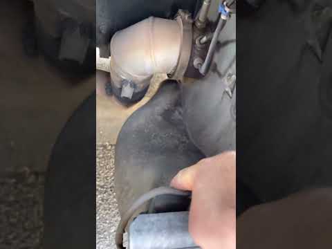 VOLVO D13 code P24D100 particulate matter sensor