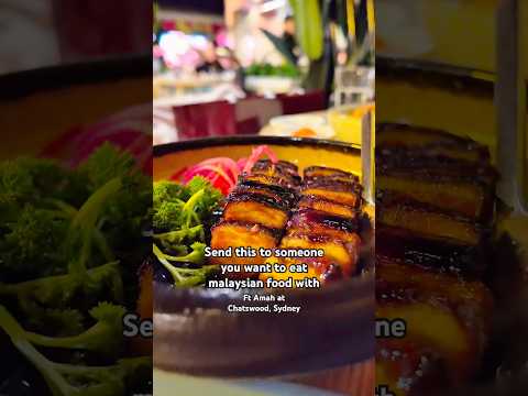 SEND THIS TO SOMEONE YOU WANT TO EAT MALAYSIAN FOOD WITH | πAmah, Chatswood, Sydney | #food #foodie