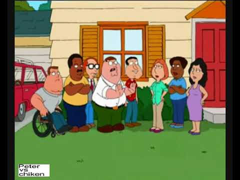Peter vs giant chicken (fight 2)