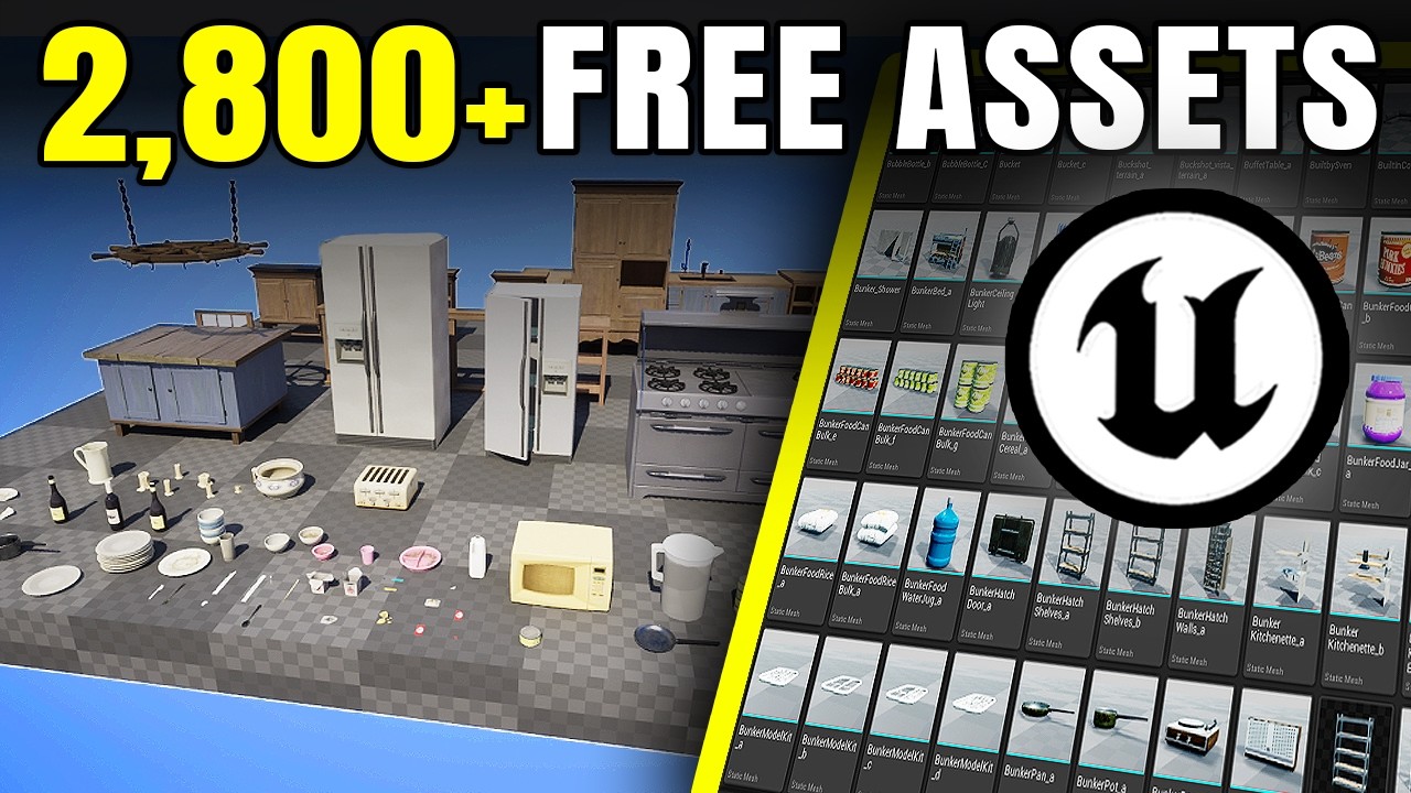 FREE Edith Finch Assets | Unreal Engine 5 (DOWNLOAD)