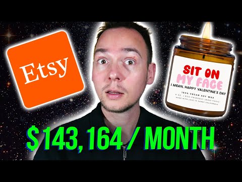 $101,325 / Month Selling Digital Candles on Etsy (TUTORIAL)